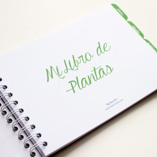 My Plant Book green pots - My Berry Own